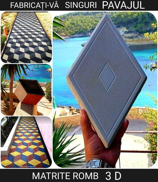 EMAG MATRITE PAVAJ firma vand forme pavele constructi dale beton black ...