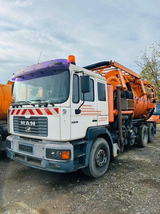 Autovidanja - vidanja - cisterna Volvo, Man, Roman Targu-Mures • OLX.ro