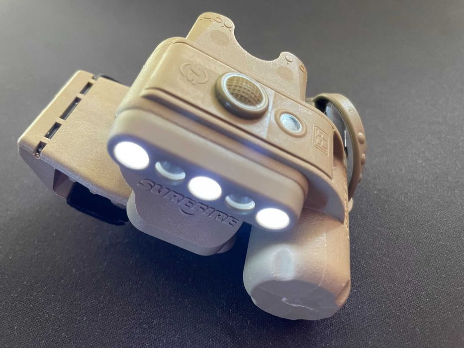 SureFire LED Helmet Light HL1 (lanterna casca armata TC 2000 MICH ...