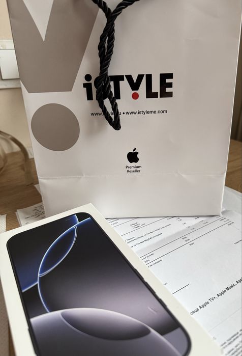 IPhone 16 pro max, 256 gb, black, нов от iStyle гр. София Левски • OLX.bg