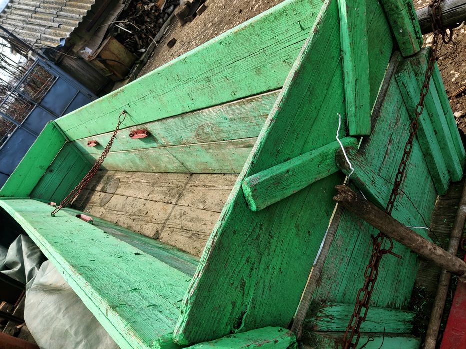 Caruta Tractor Cal - lunga cu protap + inaltatoare! Stare foarte buna ...