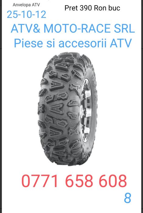 Anvelope cauciucuri atv orice dimensiune 300 Pitesti • OLX.ro