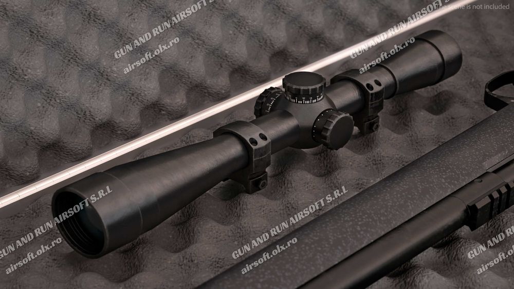 PUSCA PENTRU TIR !! CU LUNETA INCLUSA (Awp!) Cal6mm Airsoft Pistol Arc ...