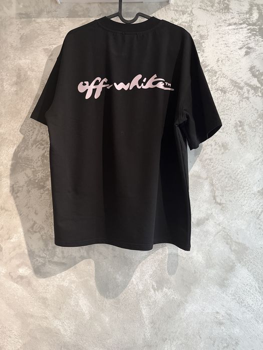 Tricou cu imprimeu Off White fit oversize Ciorogarla • OLX.ro