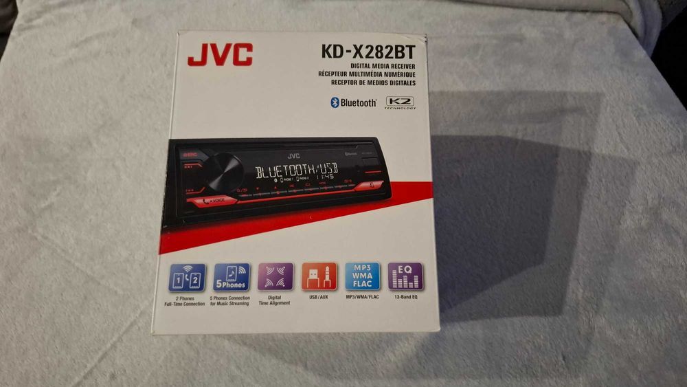 Авторадио JVC KD-X282BT (handsfree) гр. Пловдив Въстанически • OLX.bg