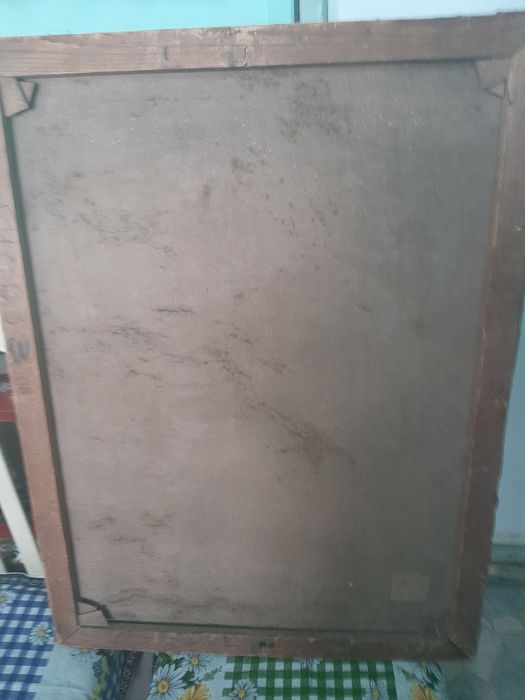 Tablou vechi pictura pe pinza. Izvoarele • OLX.ro