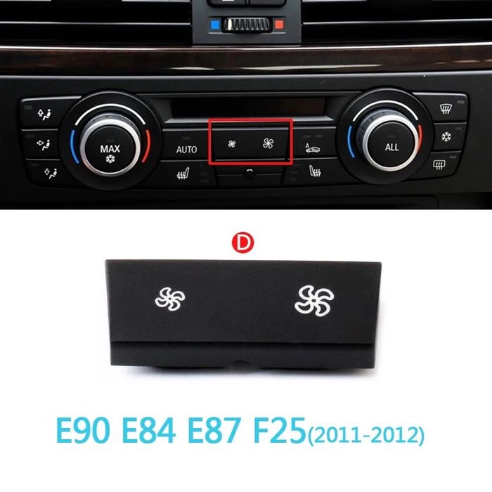 Копче климатик бутон BMW E70 E90 F30 F10 F01 E84 F25 Бмв е70 е90 ф10 гр. София Славия • OLX.bg