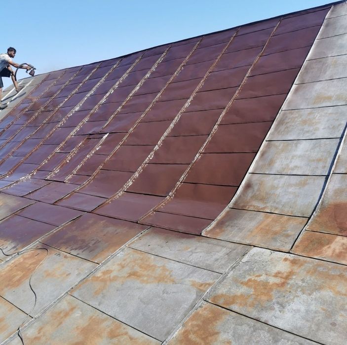 Vopsim orice tip de tablă pe acoperisuri la case/vile/biserici, struct ...