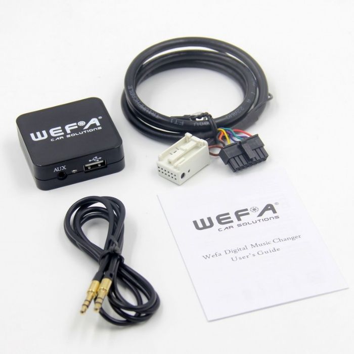 WEFA дигитален чейнджър vw /seat / audi /skoda (2004-2011) USB,Aux in ...