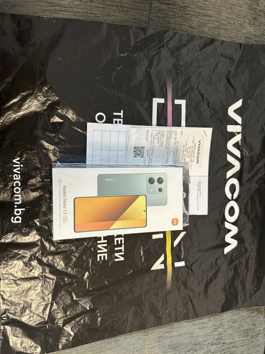 ЗАПЕЧАТАН 128GB Xiaomi Redmi Note 13 5G Гаранция Vivacom 2026г. Teal гр. София Младост 1 • OLX.bg