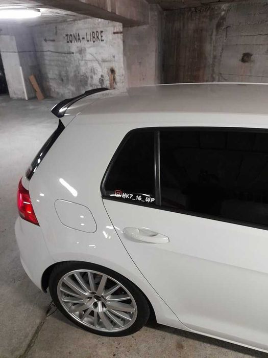 Eleron Prelungire Lip Haion Volkswagen Golf V VI VII MK 5 6 7 7.5 Negr ...