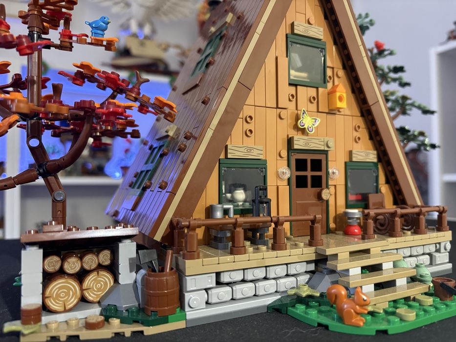 Lego Ideas 21338 Cabana A frame Drumul Carului • OLX.ro