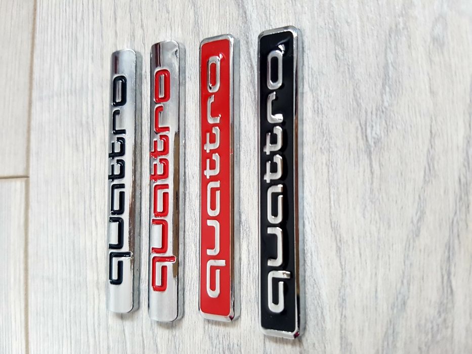 Emblema-Logo-Sigla-Audi-Quattro-Spate-Haion-A4-A5-A6-A7-A8-Q3-Q5-Q7-C7 ...