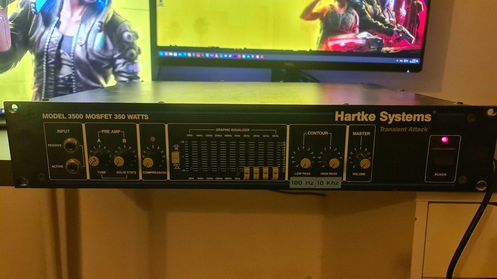 Amplificator Head Chitara Bas - Hartke Systems Model 3500 Mosfet 350W ...