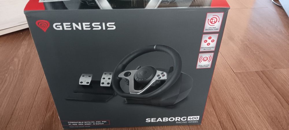 Продавам волан с педали GENESIS SEABORG 400 нов с гаранция още 21м гр ...