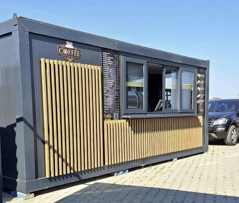 Vand container Cafenea Magazin Fast-food Vitrina Birou Depozitare paza ...