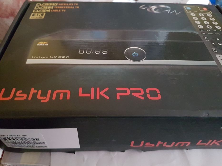 Vând receiver/tuner tv /decodor/ receptor satelit Ustym 4k ProCombo ...