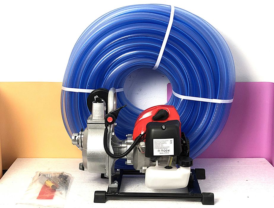 Kit complet motopompa apa 1” + 50m furtun siliconat – Solutia ideala ...