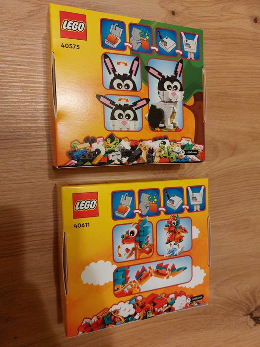2 Seturi LEGO - Anul Dragonului si Anul Iepurelui -editie limitata,noi ...