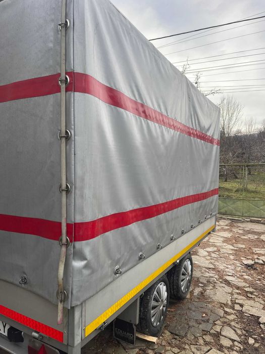 Vand remorca 2 axe EDUARD Campulung • OLX.ro