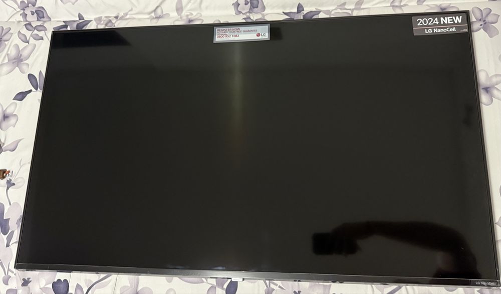 LG Nanocell 43” model 2024 “NOU & DEFECT “ Ecran albastru inchis Beba ...