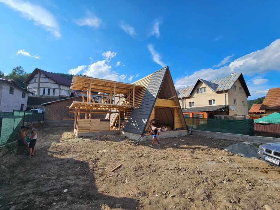 Cabane din lemn oferta Construim cabane din lemn de orce model si dim ...