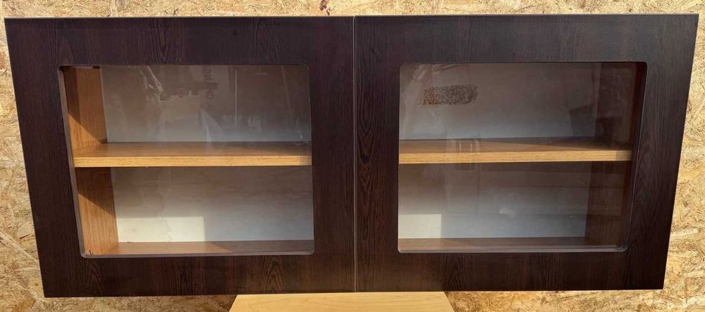 2 buc Dulap Suspendat cu 2 usi si rafturi; Corp solid de perete ...