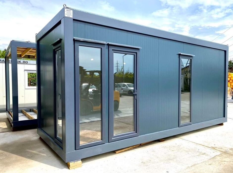 Vand container modular tip birou 2400x6000 Spataresti • OLX.ro