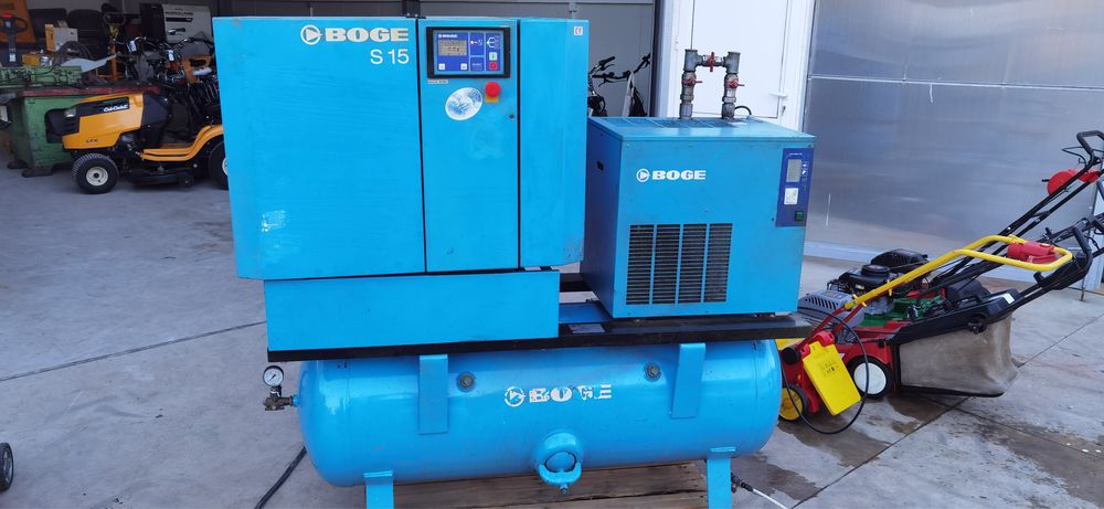 BOGE S15 – винтов компресор с ресивър 300 л и сушилня гр. Лом • OLX.bg