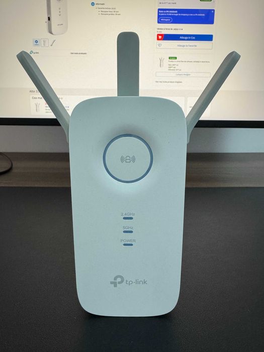 Range Extender wireless AC1750 TP-Link RE450 Gigabit, Dual Band Iasi ...
