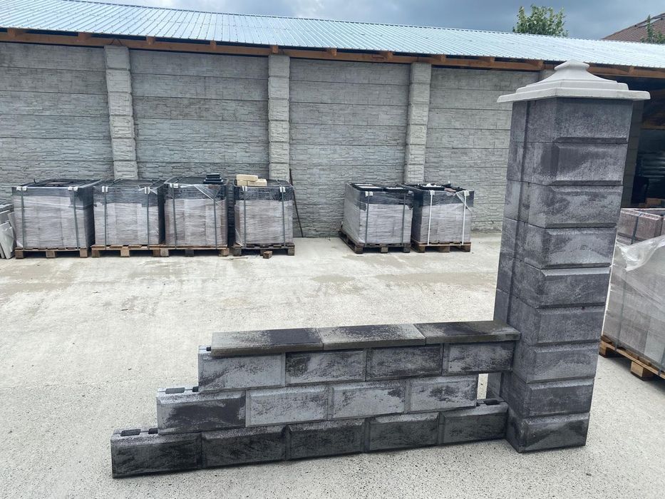 Boltari gard / gard modular / elemente gard / gard finisat Piatra Neamt ...