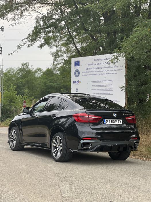 Bmw x6 3.0D 258cp o turbina M Packet Euro 6 Masina Personala Tismana • OLX.ro