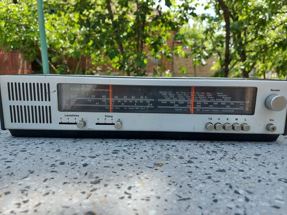 Немско старо радио"Countess Automatic 303" гр. Русе Алеи Възраждане ...