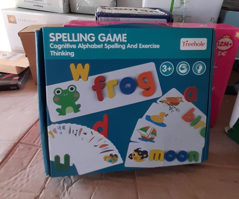 Joc educativ de ortografie, Invata alfabetul, 80 piese SD07 Galati • OLX.ro