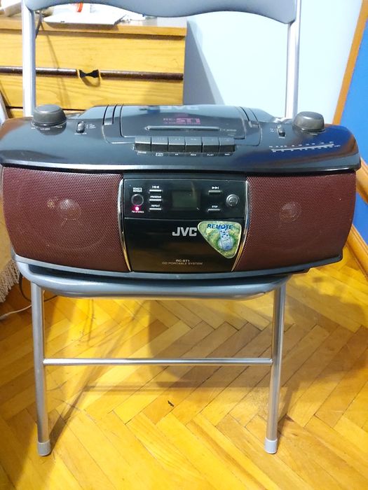 Jvc rc-st1 radio cd cassette радио касетофон гр. Пловдив Сточна гара • OLX.bg