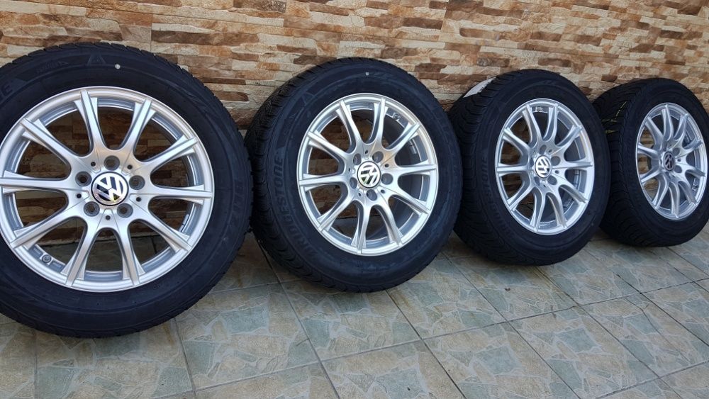 Jante spitate foarte frumoase 5x112 R16 pt VW Passat-Golf-Jetta-Touran ...