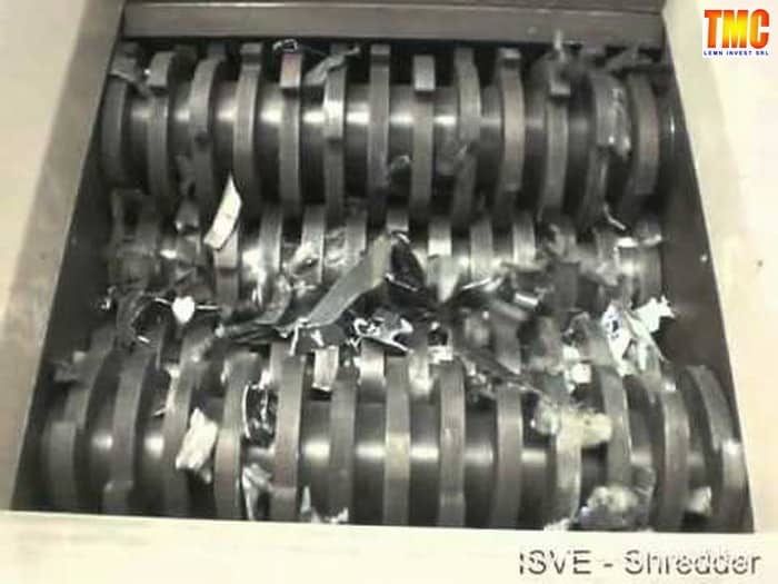 Shredder Tocator distrugator macinator granulator deseuri și vegetale ...