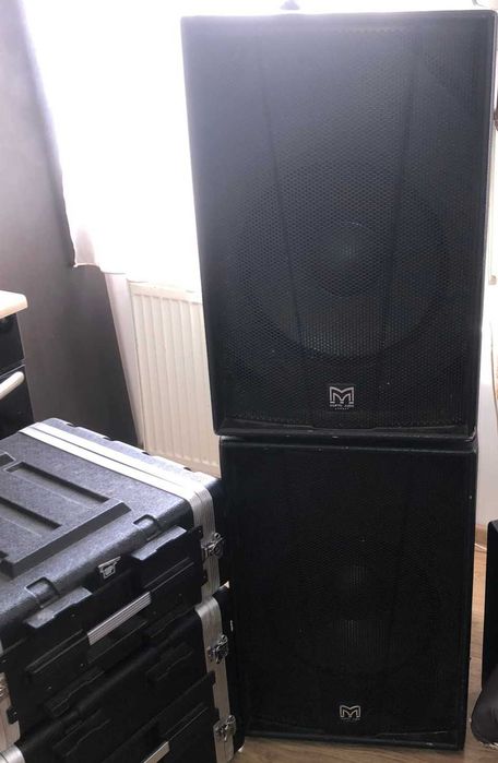 Sistem audio Martin Audio F12+ S15+ QSC 3602 Yamaha XP5000 Bistrita ...