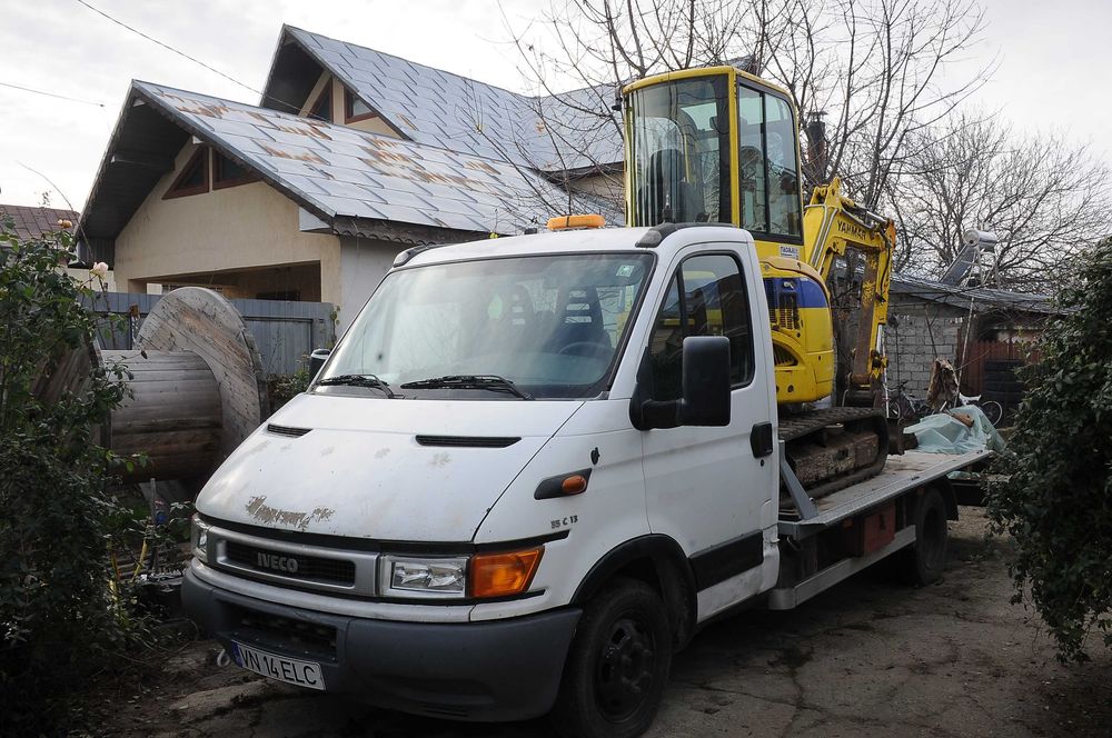 Autoplatforma TractariAuto IVECO Daily 35C13 2003 2.8TDi 130 CP cat. B ...