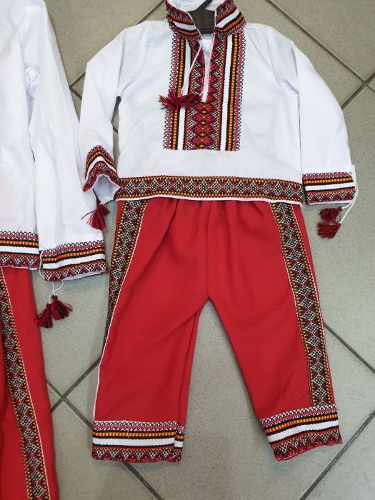 VAND costum COPII national popular traditional ie pantalon ROMANESC ...