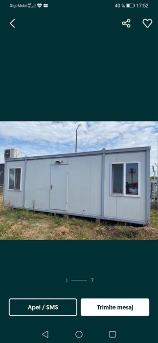 Vand container locuibil Tunari • OLX.ro