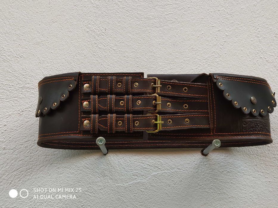 Chimir BARBATI/JUNIORI | art. premium, fabricat din piele GARANTIE ⁴⁸ ...