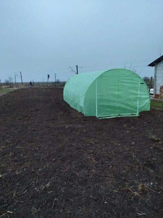 Sere gradina-solar cu folie armata si teava galvanizata iv Negru Voda ...