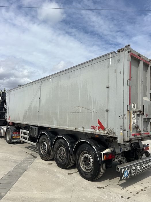 Semiremorca basculabila de cereale STAS Barlad • OLX.ro