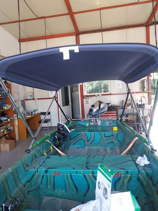 Barca fibra (mini lotca ) si motor honda 5 cp 2025 Bucuresti Sectorul 3 ...
