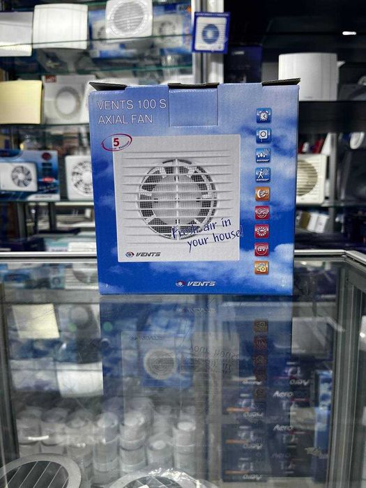 Вытяжной вентилятор в туалет и ванную Вентс 100 С: 5 500 тг. - Вытяжные ...