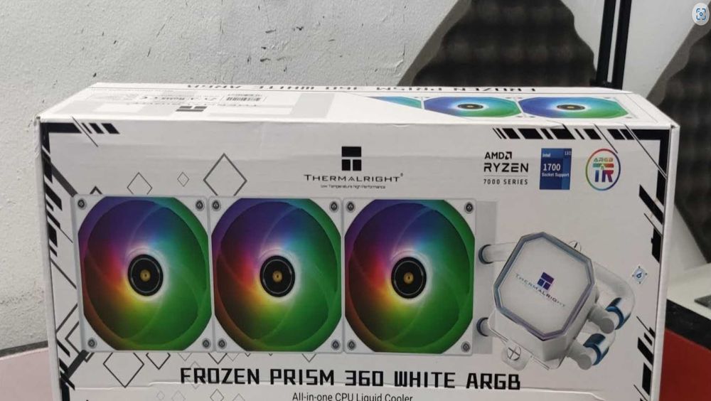 Cooler AIO Frozen Prism 360 WHITE ARGB Brasov • OLX.ro
