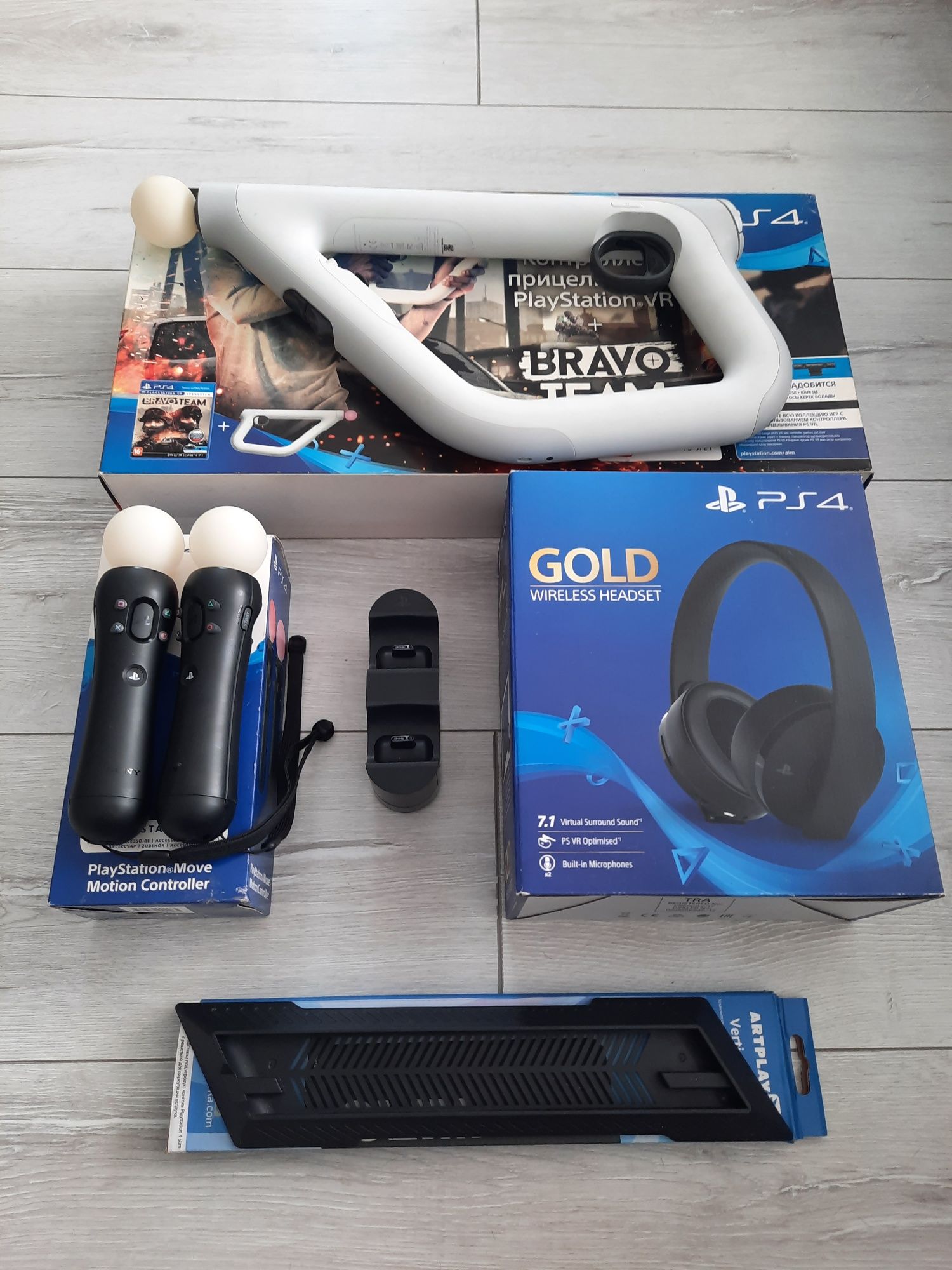 VR шлем, move, vr camera, клавиатура подставка, зарядка PS VR пс4 ps4 ...