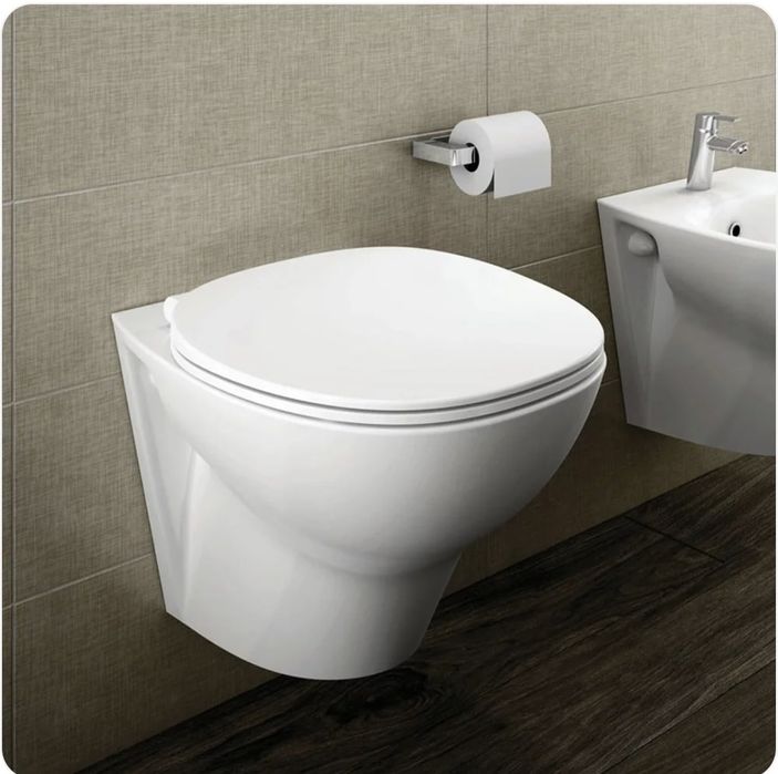 Vas wc suspendat Rimless Rak Ceramics Morning cu capac softclose Cluj ...