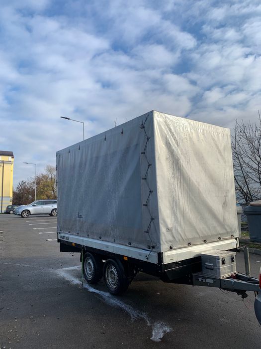 Inchiriez remorca cu prelata 2t doua axe 2 axe inchirieri remorci ...